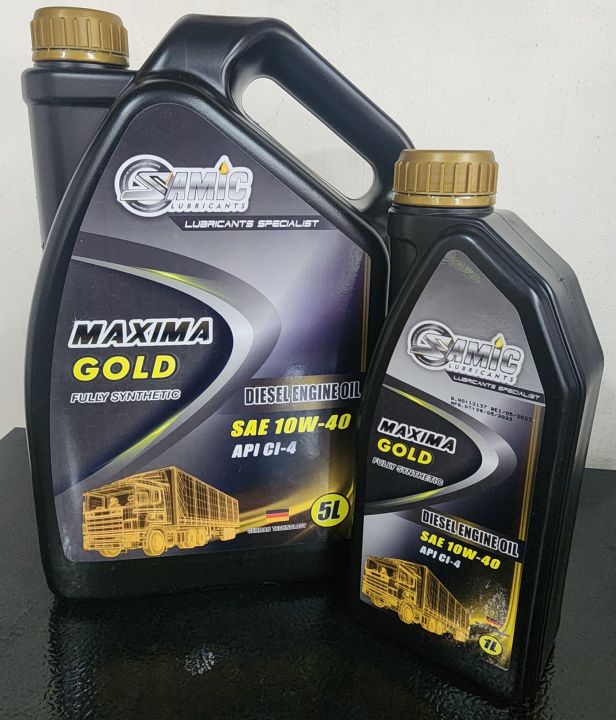 Samic Maxima Gold 6L - Diesel Engine Oil | Lazada PH