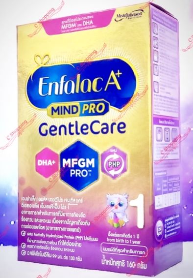 Enfalac A+ MindPro Gental care สูตร 1 กล่อง 160g Exp 2025 | Lazada.co.th