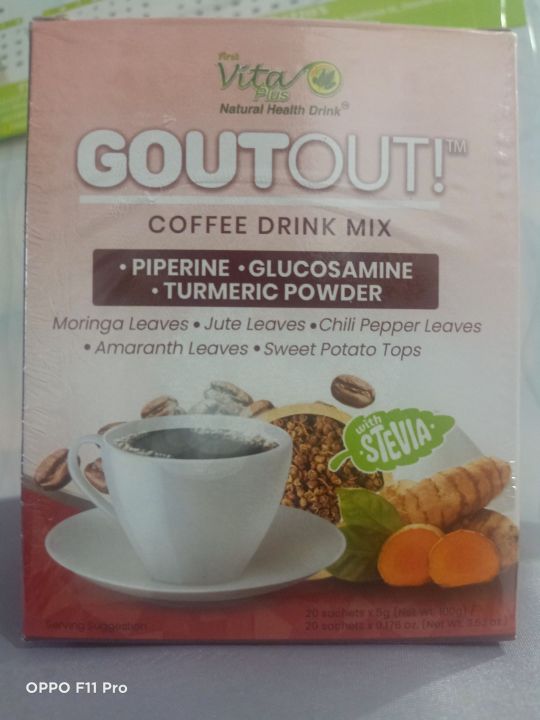 GOUT OUT COFFEE FIRST VITA PLUS | Lazada PH