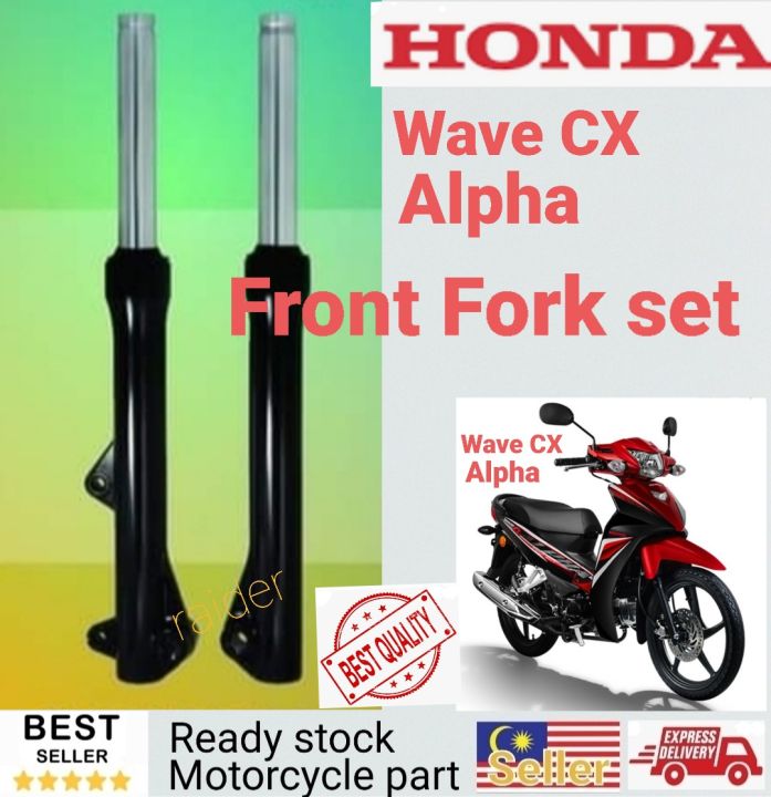 Honda Wave Cx Alpha Front Fork set (Disc model) | Lazada