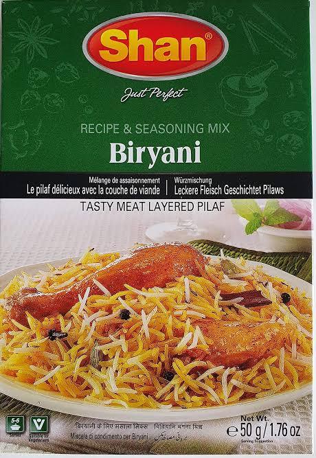 SHAN BIRYANI MASALA / BIRYANI MIX 50 GRAMS | Lazada PH