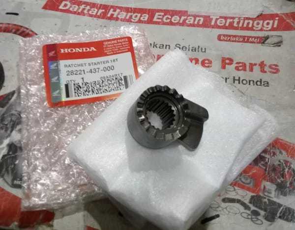 Ratchet Starter 18T Atau Gear Kick Stater Honda GL 100 Cdi GL Pro GL ...