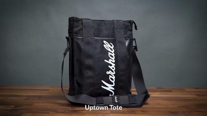 Marshall Uptown Tote Bag Black/White(Authentic EST:1962) (Original ...
