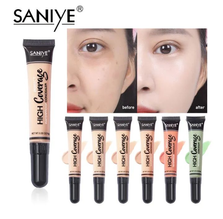 Saniye High Coverage Liquid Concealer BPOM | Lazada Indonesia