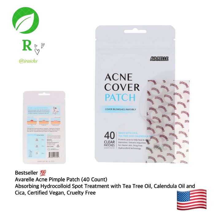 Avarelle Acne Treatment Pimple Cover Patch, 40 Count 🇺🇸 | Lazada PH Avarelle Acne Treatment Pimple Cover Patch, 40 Count 🇺🇸 | Lazada PH