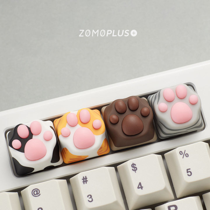 ZOMO Multi-color Cute 3D Cat Claw Keycap Creative Mechanical Keyboard ...