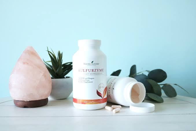 Sulfurzyme Capsules Young Living (300 capsules) expiration date: July ...