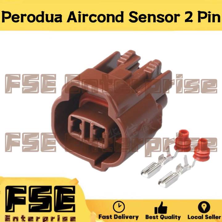 2 Pin Perodua Alza, Myvi, Viva, Kelisa, Kenali Aircond Pressure Sensor ...