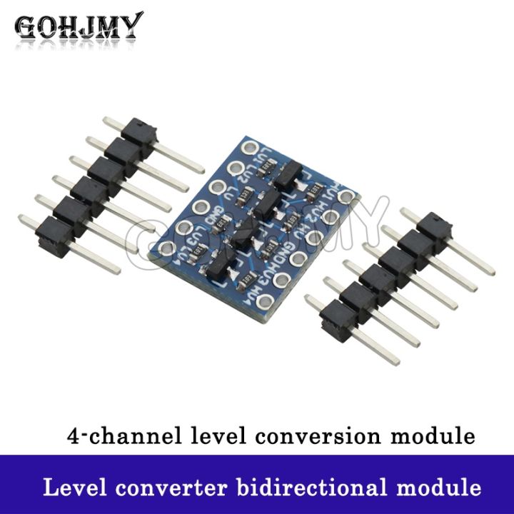 5PCS 4 Channel IIC I2C Logic Level Converter Bi-Directional Module 5V to 3.3V | Lazada PH