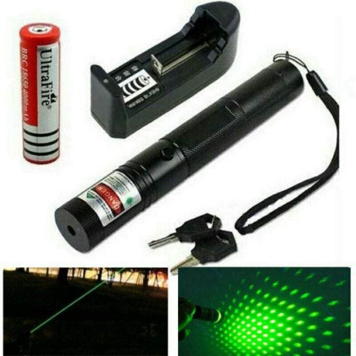 Green Laser Pointer Laser Pen Rechargeable Visible Beam Light | Lazada