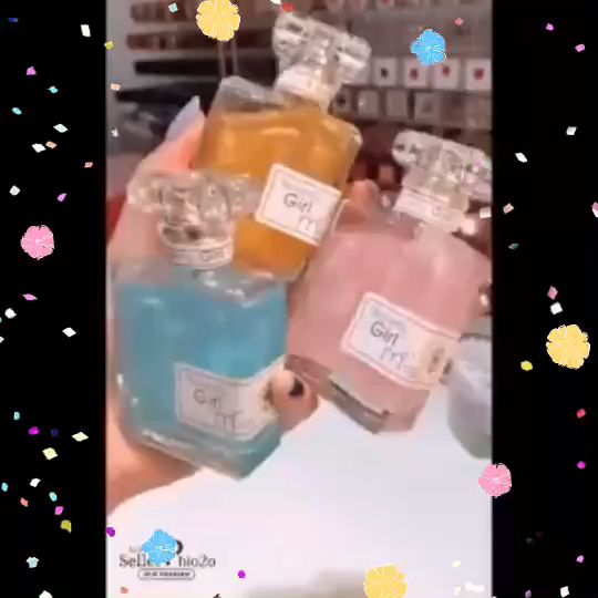 Cocosliya Perfume Colorful Shimmer Body Mist Perfume durable and fresh ...
