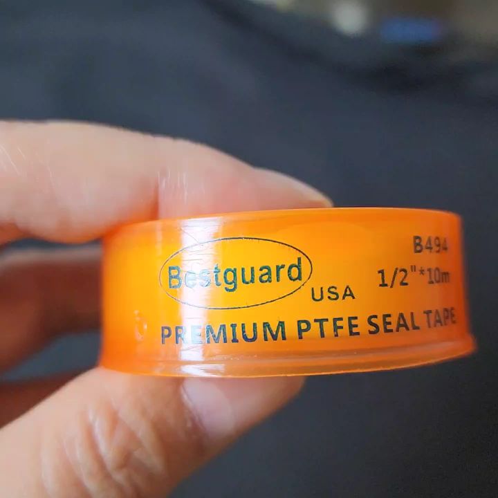 BESTGUARD Premium Seal Tape 1/2 x 10 Meter - Isolasi Kran Siltip PTFE ...
