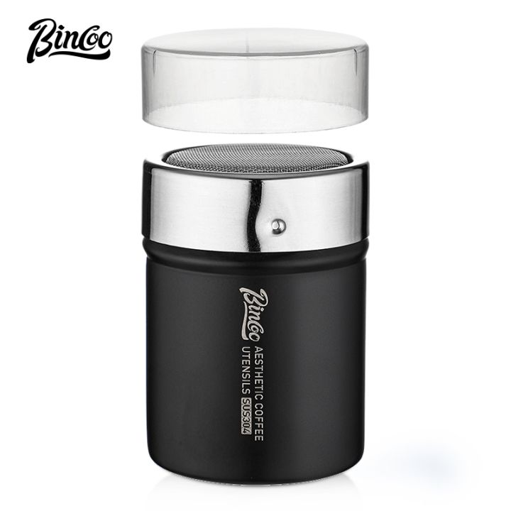 BINCOO Powder Spreader Latte Coffee Powder Sifter 304 Stainless Steel ...