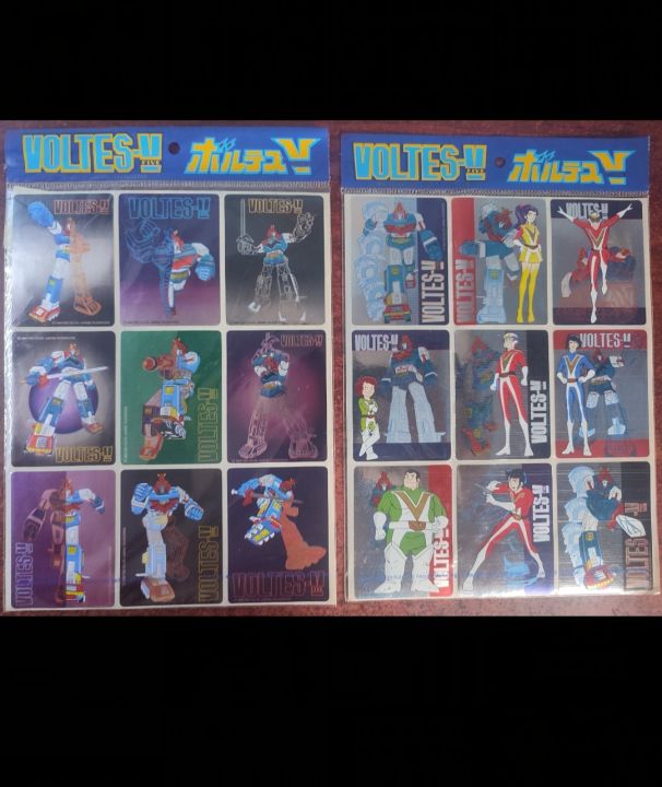 VOLTES V OFFICIAL TOEI 1999 STICKER COLLECTIBLES | Lazada PH