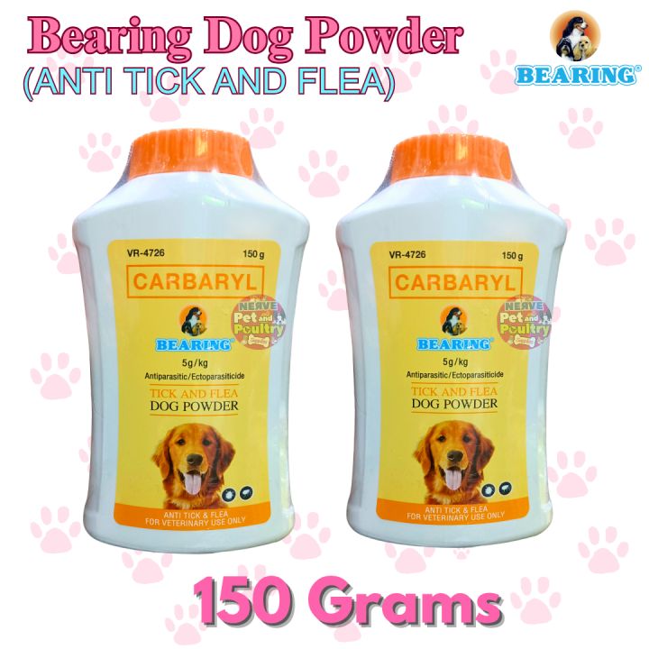 Bearing Dog Powder Tick and Flea Carbaryl 150 grams | Lazada PH