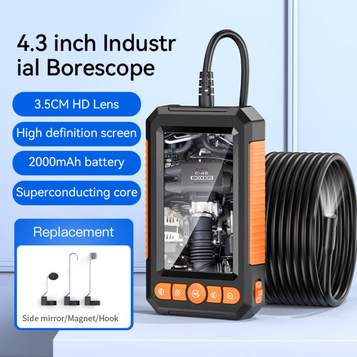 KERUI Waterproof Inspection Camera 1080P Endoscope with 4.3-inch IPS ...