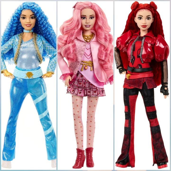 Mattel Disney Descendants: The Rise of Red Fashion Doll Princess Chloe ...