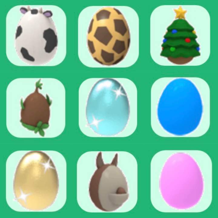 Adopt Me Roblox EGGS high value Gamecards | Lazada PH