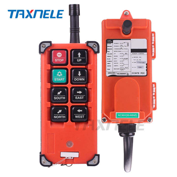 Industrial Remote Controller AC 220V 380V DC 12V 24V wireless switches ...