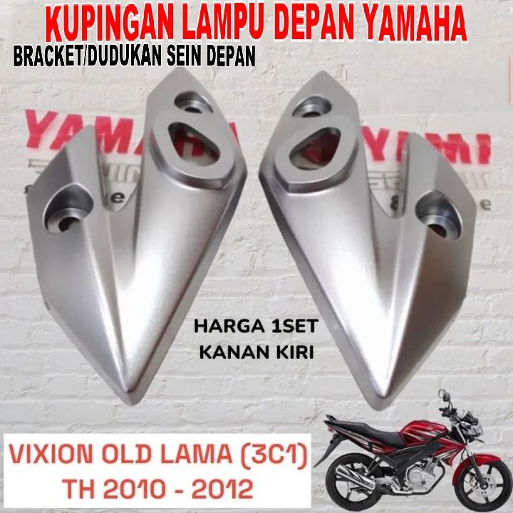 kupingan lampu dudukan sein sen depan vixion old 3C1 kanan kiri set th ...