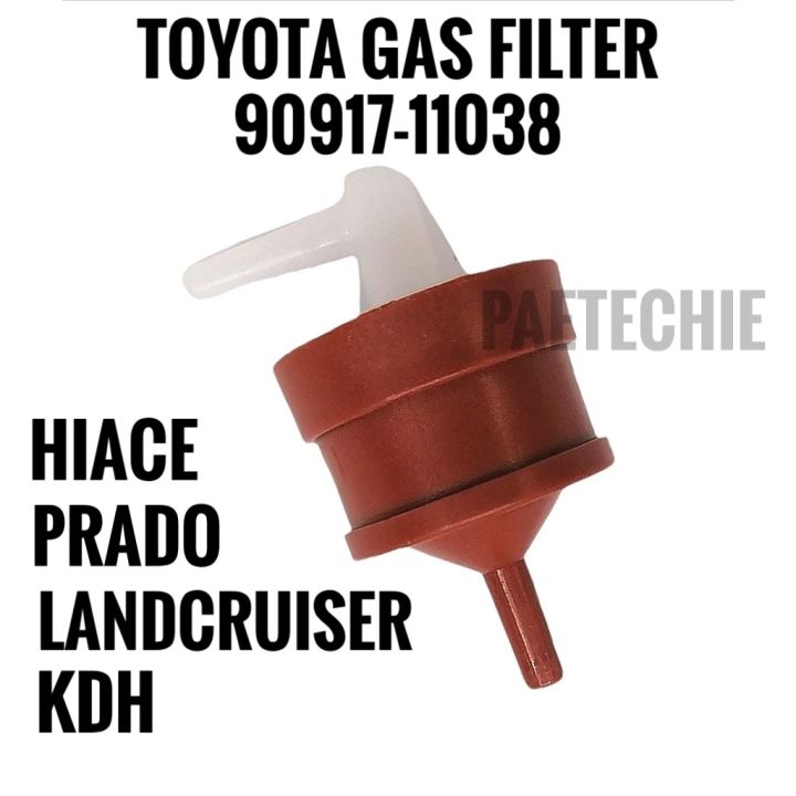 Toyota Gas Filter Hiace Prado Landcruiser KDH Vacuum Hose 90917-11038 ...