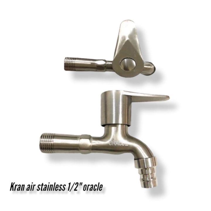 Kran taman stainless model engkol Oracle | Lazada Indonesia