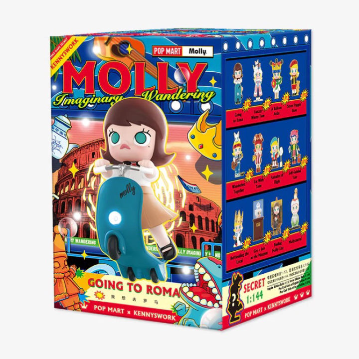 พร้อมส่ง ️💙 Pop Mart MOLLY Imaginary Wandering Series | Lazada.co.th