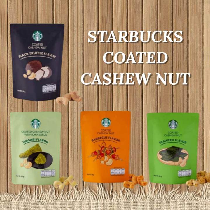เมล็ดมะม่วงหิมพานต์ ตราสตาร์บัคส์ | Starbucks Coated Cashew Nut | Lazada.co.th