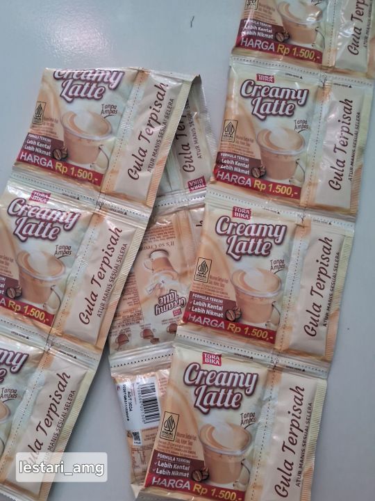 Torabika Creamy latte isi 10 sachet (25g/sachet) | Lazada Indonesia