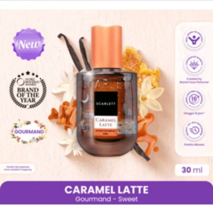 scarlett EDP PARFUME-sweet gourmand caramel latte extrait de parfum ...
