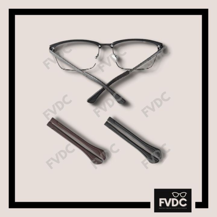 FVDC HARD TECH EYEGLASSES DESIGNED LEG COVER. TEMPLE TIP COVER, METAL ...