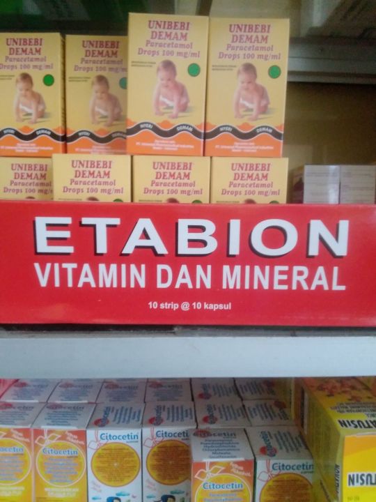 ETABION TAB / SANGOBION / KURANG DARAH / PENAMBAH DARAH | Lazada Indonesia