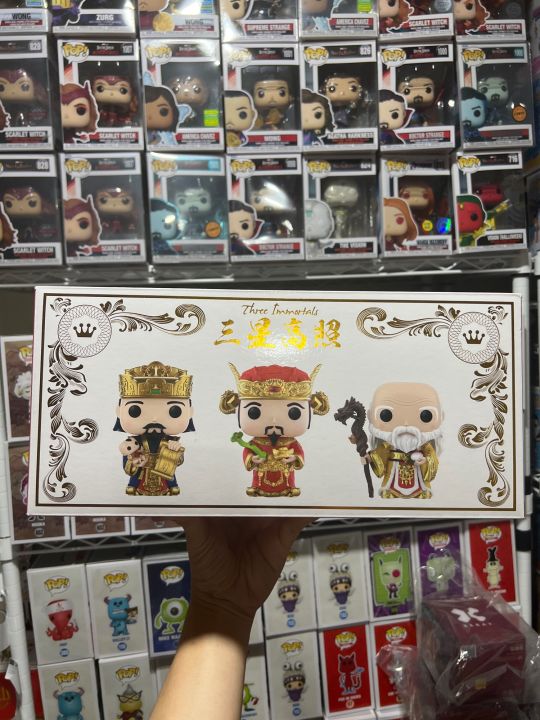 Funko Pop! Asia Three Immortals ฮก ลก ซิ่ว มือหนึ่งของแท้ 100% | Lazada ...