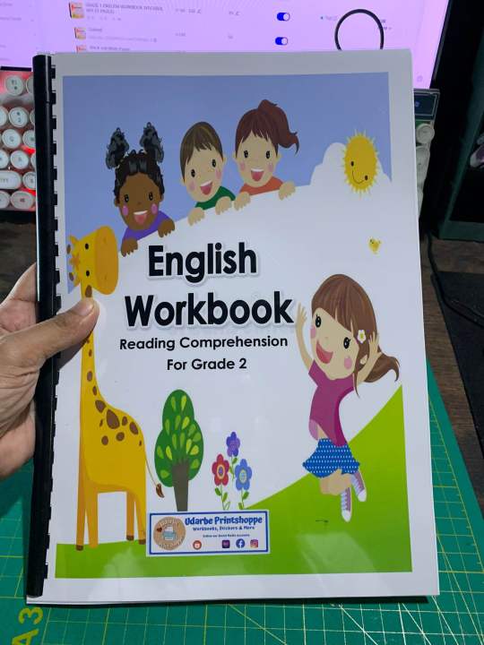 Grade 2 English Workbook (Reading Comprehension) 56 pages | Lazada PH