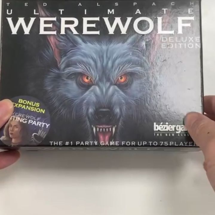 ฉบับภาษาอังกฤษ/เวอร์ชันไทย บอร์ดเกมUltimate werewolf Deluxe Edition ...