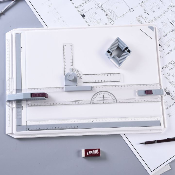 Brand portable A3 drawing board sketch drawing board with parallel ...