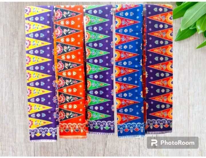 syall, cukin, motif tumpal ondel-ondel | Lazada Indonesia