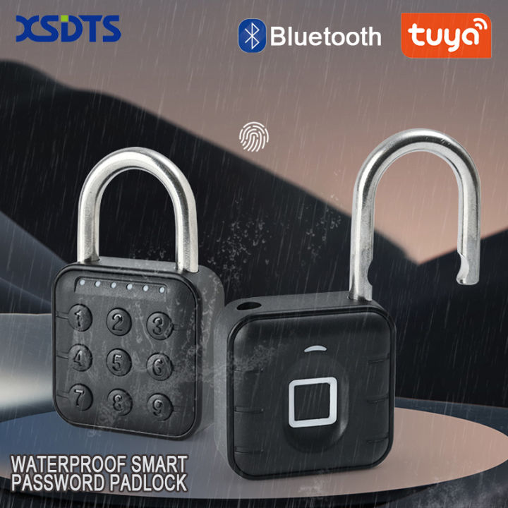 Tuya Bluetooth Smart Biometric Fingerprint Door Lock Keyless Quick ...