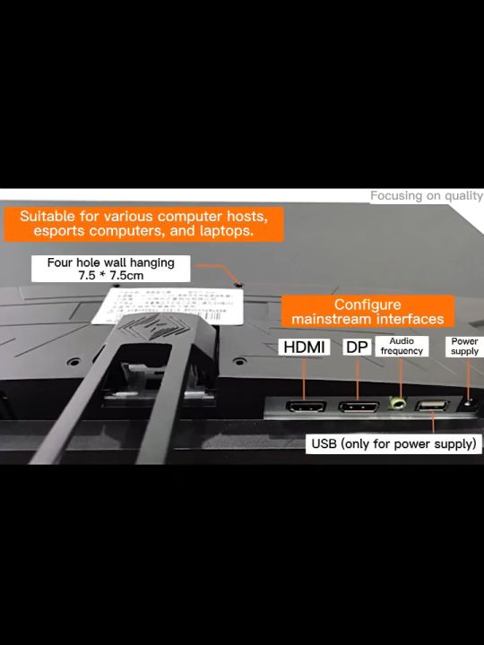 Provision Monitor Computer 19" 22" 24" 27" inch Gaming Monitor HD 1080p ...