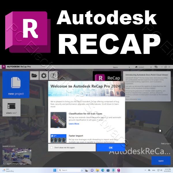 ReCap Pro 2024 for Windows 10/11 64 bit [เวอร์ชั่นเต็ม ถาวร] โปรแกรม ...