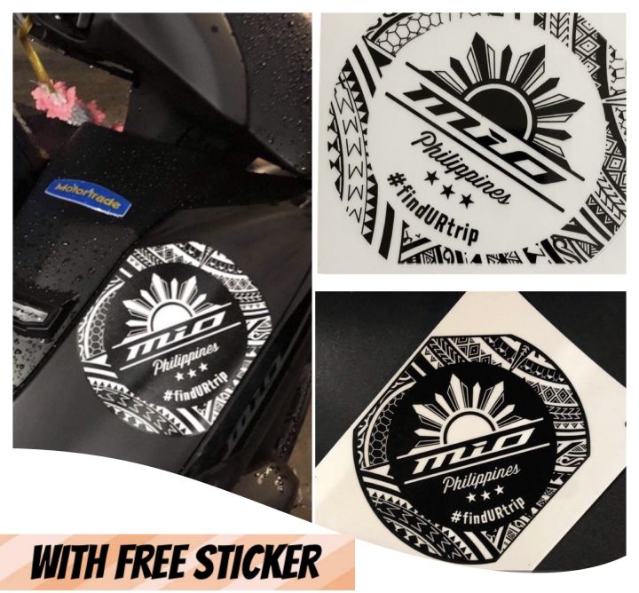 MIO GRAVIS FRONT STICKER FINDURTRIP DECALS | Lazada PH