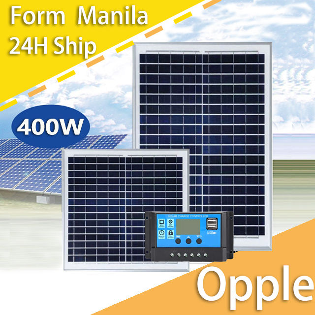 OPPLE Solar Panel 200/400W 18Volt Pv Solar Module Cell Panel Generator ...