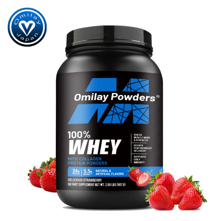 Omilay 100% Gold Standard Whey Protein Powder Supports Growth Muscle ...