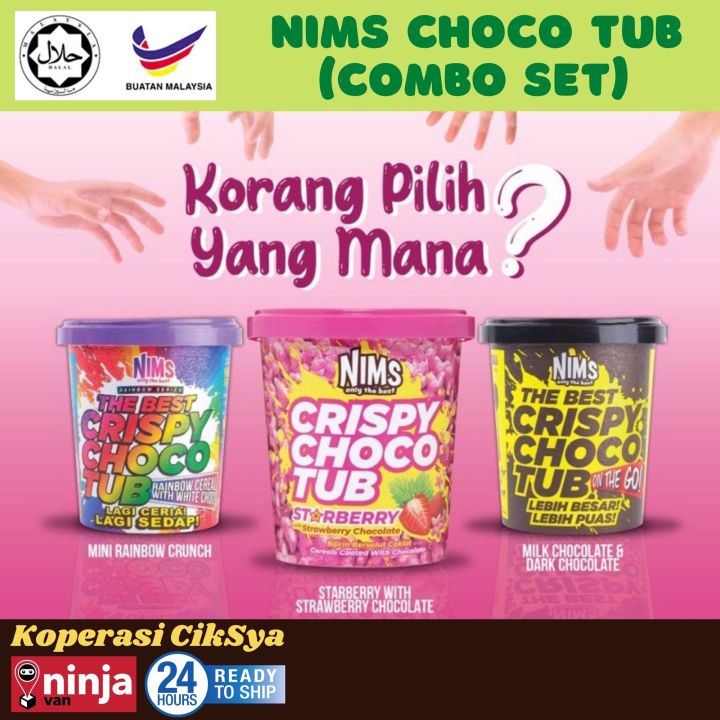 Nims Choco Tub / Chocojar / Choco Jar / Cocojar | Lazada