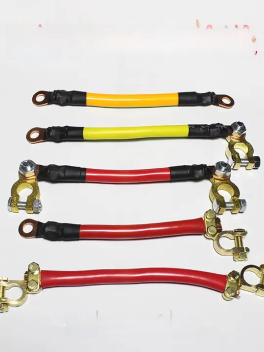 Thickened Pure Copper Car Battery Connection Cable Negative Terminal ...