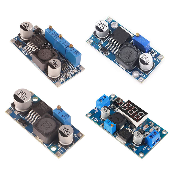 LM2596/LM2596S/LM2596LED/LM2596HVS DC to DC Buck Converter Voltage Regulator DIY Adjustable ...