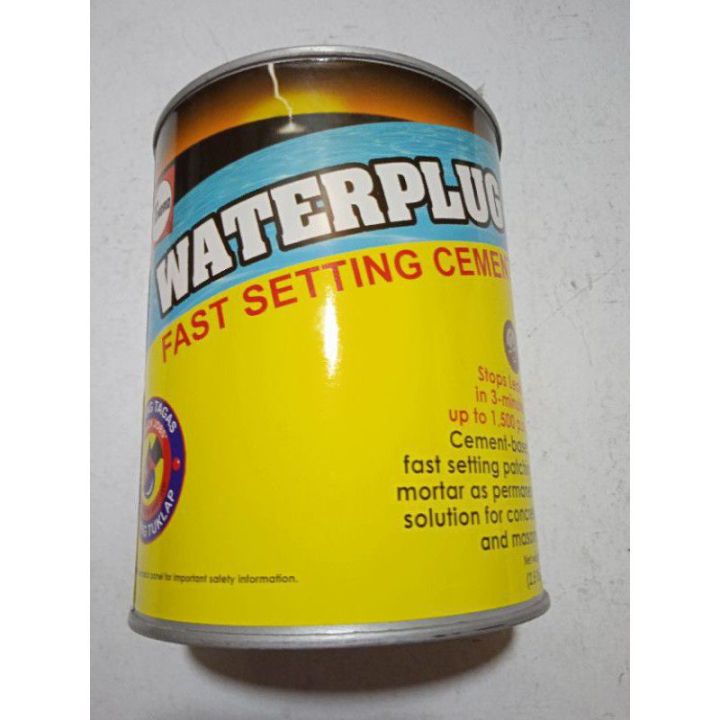 Waterplug Fast Setting Cement (2.5Lbs) | Lazada PH