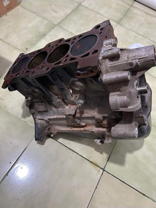 blok mesin komplit assy mitsubishi t120ss injeksi masih STD semua asli ...