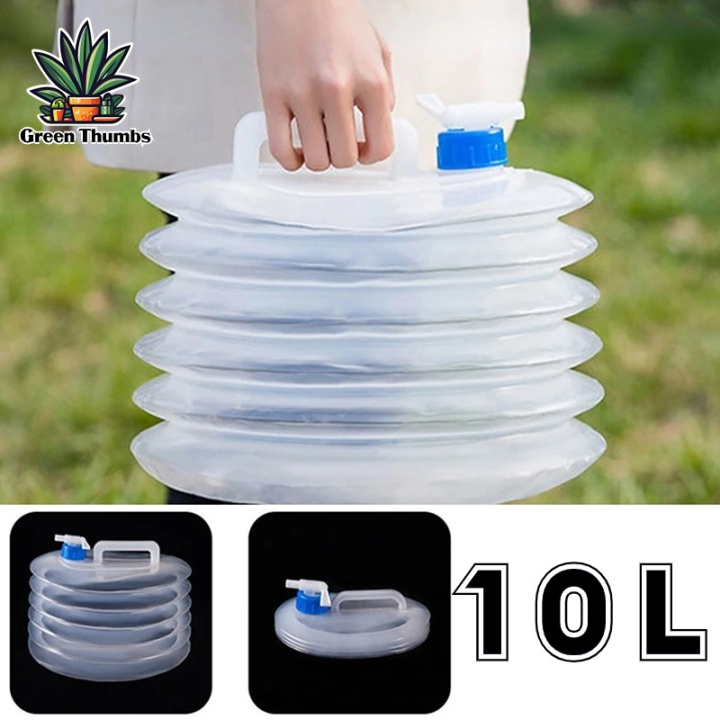 Water Storage Carrier Portable Collapsible Bucket Emergency Car Water ...