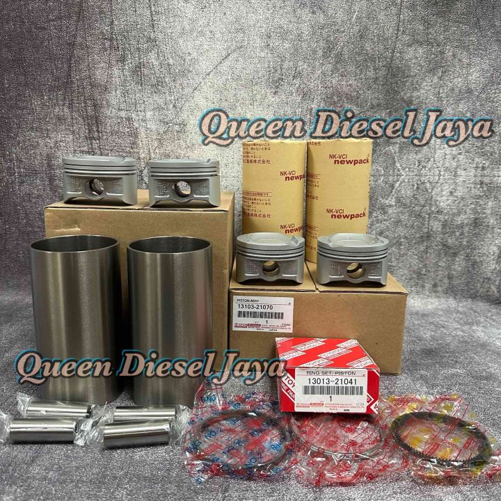 Liner Kit Liner Set Komplit Toyota Vios Yaris Limo 1NZ (Liner Piston ...